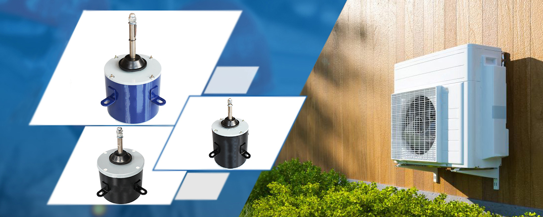 YT139-370-6 Three Phase HVAC Fan Motor Replacing Heat Pump Motor ...